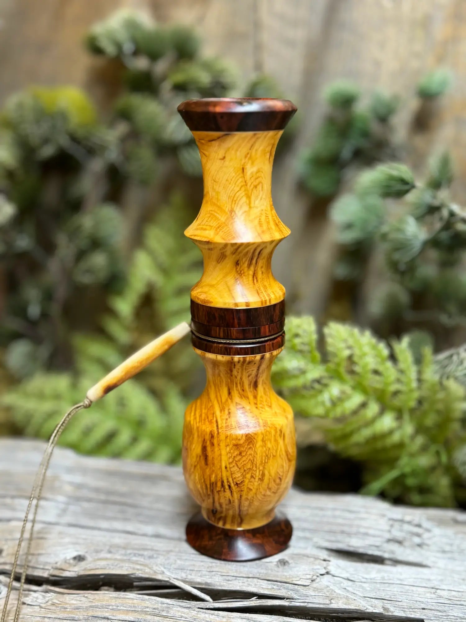 Yellow Cedar Burl Snakewood Whitetail Grunt Call - Wild Country Customs